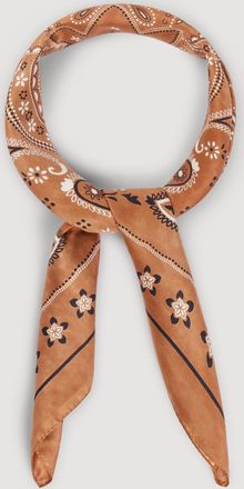 Sandro Foulard en soie imprim&eacute; bandana