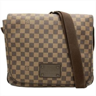 Louis Vuitton Pre-owned Damier Canvas Schultertasche - - Pre-owned - Damen - Braun - ONE SIZE