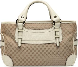 Celine Crossbody Bags - Macadam Canvas Boogie Handbag - Gr. unisize - in Braun - f&uuml;r Damen