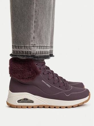 Skechers Schn&uuml;rschuhe Uno Rugged 167274/WINE Dunkelrot
