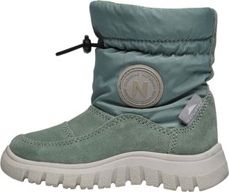 Naturino Stiefel aus Veloursleder und technischem Gewebe, Salbei 32