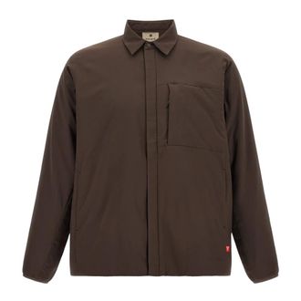 Snow Peak Flexible Insulated Shirt - - Sport - Herren - Braun - S