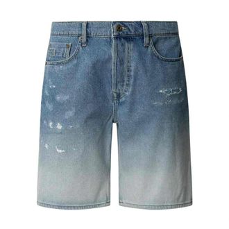 Pepe Jeans London Lockere Fade Bermuda Shorts - - Shorts - Herren - Blau - W34
