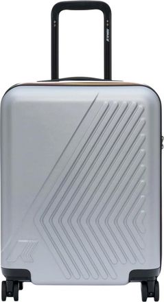 K-Way unisex, Valises, Gris, Taille: ONE Size Valise Logo Eudoxie