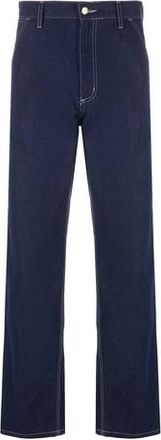 Carhartt Work in Progress Jeans mit geradem Bein in Blau