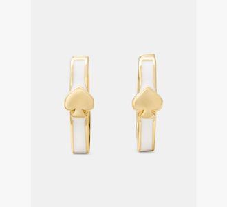 Kate Spade New York Everyday Spade Kleine Creolen, D&uuml;nn, Extraklein