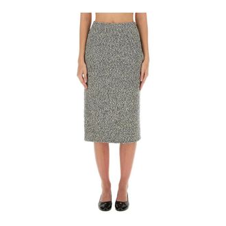 Tory Burch Tweed Bleistiftrock - - Skirts - Damen - Schwarzk - M
