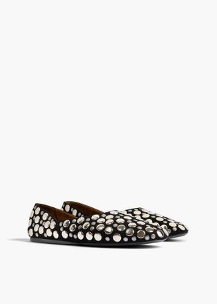 Chlo&eacute; Khaite E26 Flat - Black