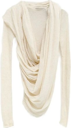 Paloma Wool haut en maille à effet bénitier - Blanc