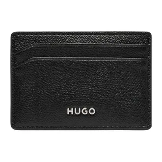 HUGO BOSS Portefeuille et porte-cl&eacute;s en similicuir - Homme - Accessoires - Noir - Taille: ONE Size