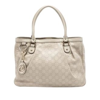 Gucci Sac cabas en cuir gaufr&eacute; Pre-owned - Femme - Pre-owned - Beige - Taille: ONE Size