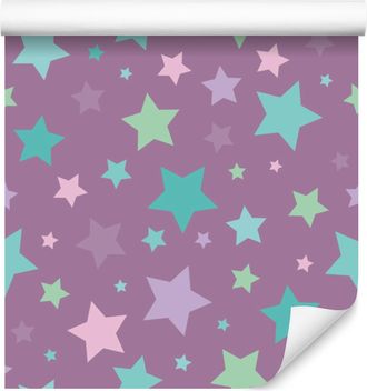 OEM Bellissima Carta Da Parati Con Stelle Per Soggiorno E Camera Da Letto, 50x1000 Cm