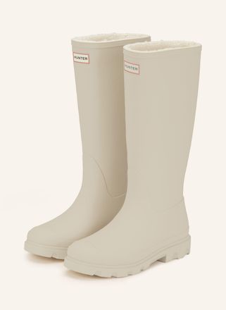 Hunter Stiefel Downpour Tall weiss