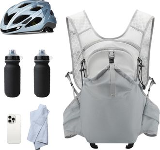 Generic Hydratationsweste - Trinkrucksack zum - Rucksack mit gro&szlig;er Kapazit&auml;t f&uuml;r Fahrrad, Zubeh&ouml;r f&uuml;r Outdoor-Sport, Festivals, Wandern,, Wandern, Camping, B