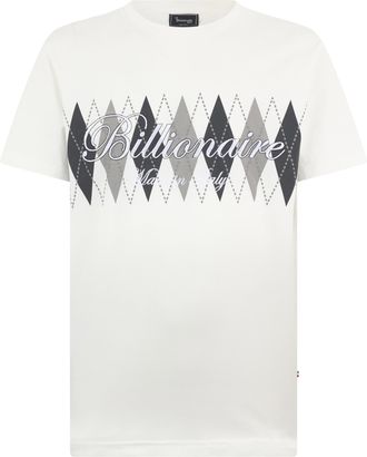 Billionaire Boys Club Embroidered T-Shirt Round Neck Ss