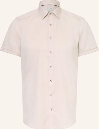 Olymp Kurzarm-Hemd Level Five Body Fit beige