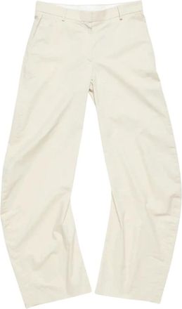 Acne Studios Femme, Pantalons, Beige, Taille: 42 FR Casual Twill Pantalons