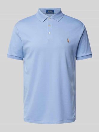 Polo Ralph Lauren Slim Fit Poloshirt mit Label-Stitching