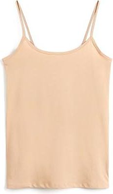 Next Femme Débardeur à Fines Bretelles Natural Tan 42