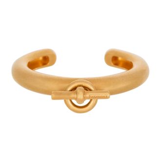 Balmain Femme, Accessoires, Jaune, Taille: L T-Bar Bangle Bracelet