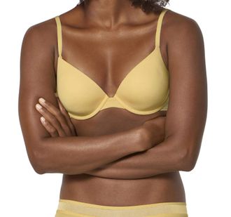 sloggi Damen Ever Fresh WHP Halbschalen BH, Gelb (Egg Yellow 1350), (Herstellergröße: 90D)