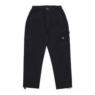 Dolly Noire Schwarze Cargo Hose Ripstop Stoff - - Trousers - Herren - Schwarzk - XL