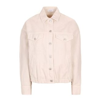 Brunello Cucinelli Damen, Jacken, Beige, XSGr&ouml;&szlig;e