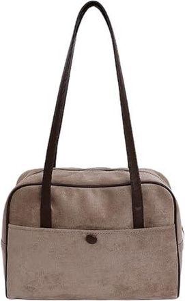 Generic Cymwer Sac &agrave; main en PU Boston, sac &agrave; oreiller carr&eacute;, sacs &agrave; bandouli&egrave;re, sac &agrave; aisselles pour femmes (noir)