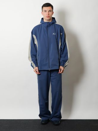 Balenciaga Mens Rain Jacket Blue Polyester