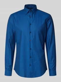 Jake*s Slim Fit Business-Hemd mit Kentkragen