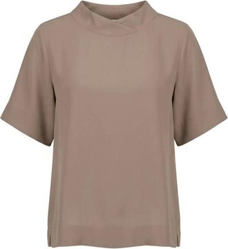 Seventy Femme, Blouses et Chemises, Gris, Taille: 36 FR Seventy Chemises