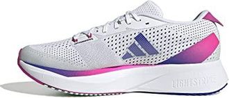 adidas Adizero SL, Shoes-Low (Non Football) Homme, FTWR White Lucid Blue Fuchsia, 42 2/3 EU
