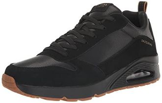Skechers Uno Stacre, Chaussures pour Homme, BBK, 41,5 EU, Noir, 41.5 EU