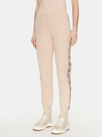 Guess Jogginghose V2YB15 KB3P2 Beige Regular Fit