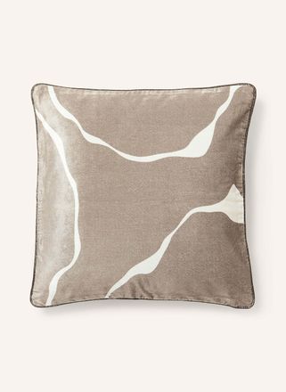 Westwing Collection Dekokissenh&uuml;lle Seraphina Aus Samt beige