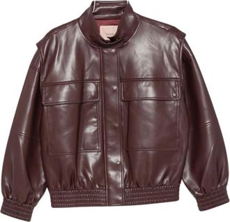 Twinset Femme, Vestes, Rouge, Taille: 40 FR Bomber