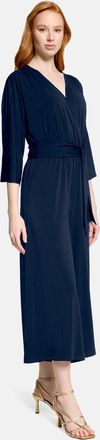 Betty Barclay Overall BETTY BARCLAY Damen mit Eingrifftaschen, Damen, Gr. 36, Normalgr&ouml;&szlig;en, dunkelblau, Obermaterial: 94% Polyester, 6% Elasthan, figurumspielend, V