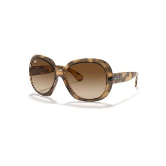 Ray-Ban Jackie Ohh II Sonnenbrillen Havana Fassung Braun Glas 60-14