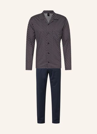 CALIDA Calida Schlafanzug Relax Imprint rot