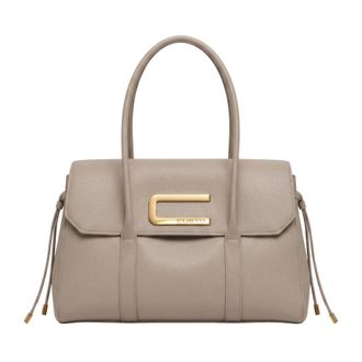 Custo Barcelona Sac &agrave; main structur&eacute; - Femme - Sacs - Beige - Taille: ONE Size