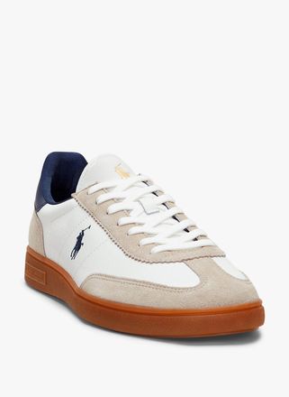 Polo Ralph Lauren Baskets bi-mati&egrave;re en cuir