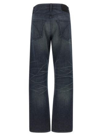 Tom Ford Wide-Leg Denim Jeans - Blue