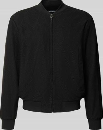 Antony Morato Sweatjacke mit Stehkragen und Rei&szlig;verschluss