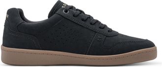 s.Oliver Herren Sneaker flach Low Top Vegan, Blau (Dark Navy), 44 EU