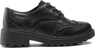 Geox Oxford Schuhe Geox J Casey G. N J6420N 00085 C9999 M Schwarz
