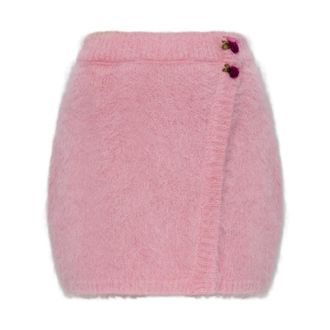 Alessandra Rich Wollrock - - Skirts - Damen - Rosa - S