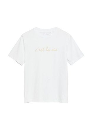 Comma Kurzarmshirt T-Shirt Artwork T-Shirt