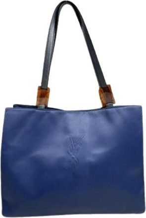 Saint Laurent Damen, Pre-Owned, Blau, ONE SIZEGr&ouml;&szlig;e