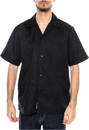 Carhartt Work in Progress Homme, Chemises, Noir, Taille: M S/S Signet Shirt