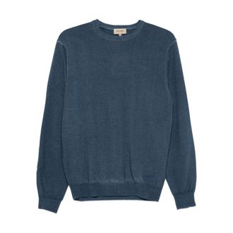 Woolrich Herren, Strickwaren, Blau, LGröße
